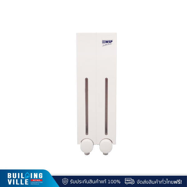 WSP ที่กดสบู่เหลว 2 ช่อง ขนาด 2x500ml. รุ่น DH-700-2W สีขาว | Lazada.co.th