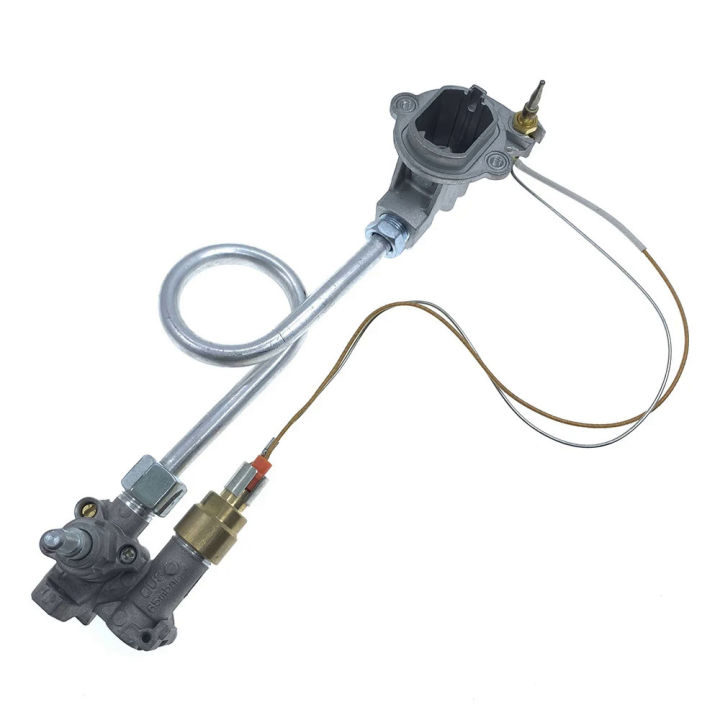 Range Stove Burner Gas Valve Assembly Control Valve & Tube Connector ...
