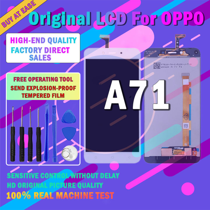 หน้าจอ OPPO A71 งานแท้ จอ LCD อะไหล่มือถือ พร้อมทัชสกรีน Screen Display ...