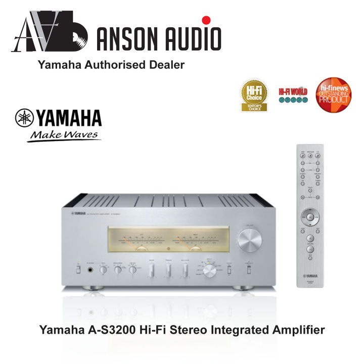 Yamaha A-S3200 Hi-Fi Stereo Integrated Amplifier | Lazada Singapore