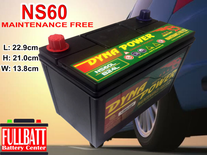 NS60 DYNA POWER Maintenance Free Car Battery | Lazada PH