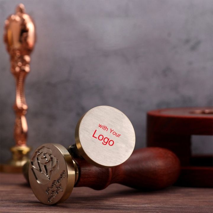 Custom Seal Wax stamp head with your Logo Personalized Wax Seal custom ...