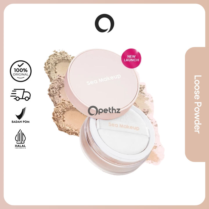 SEA MAKEUP Acne Blur and Set Loose Powder - Translucent | Snowball ...