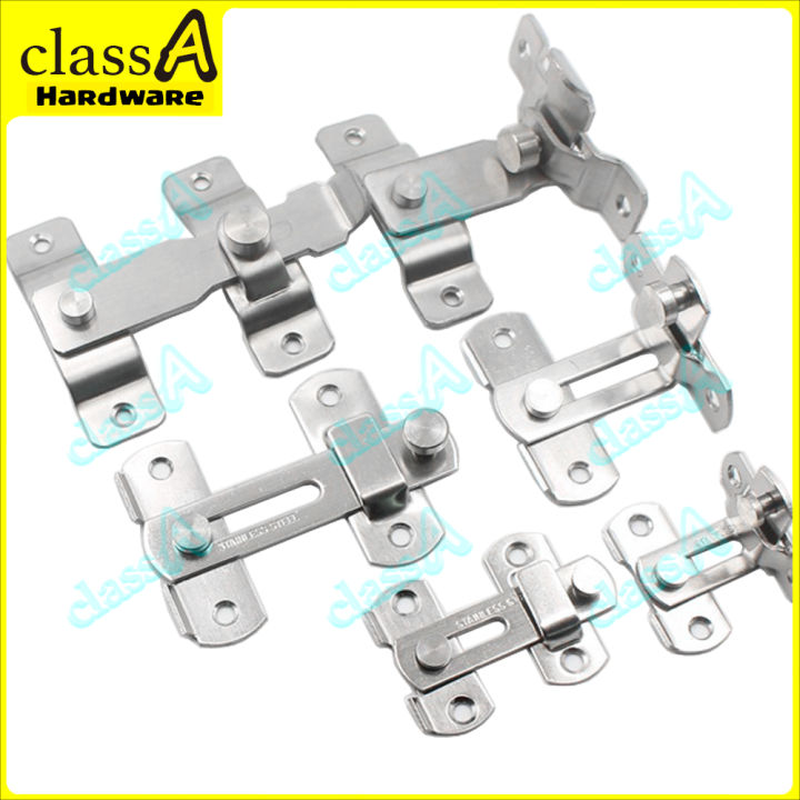 ClassAHW Stainless Steel Door Swivel Bolt Door Latch Hasp Lock Swing ...