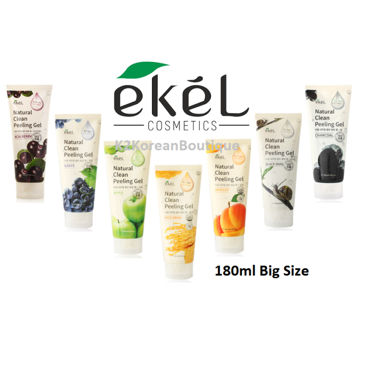 EKEL 180 ml NATURAL CLEAN PEELING GEL (7 Variants to choose from ...