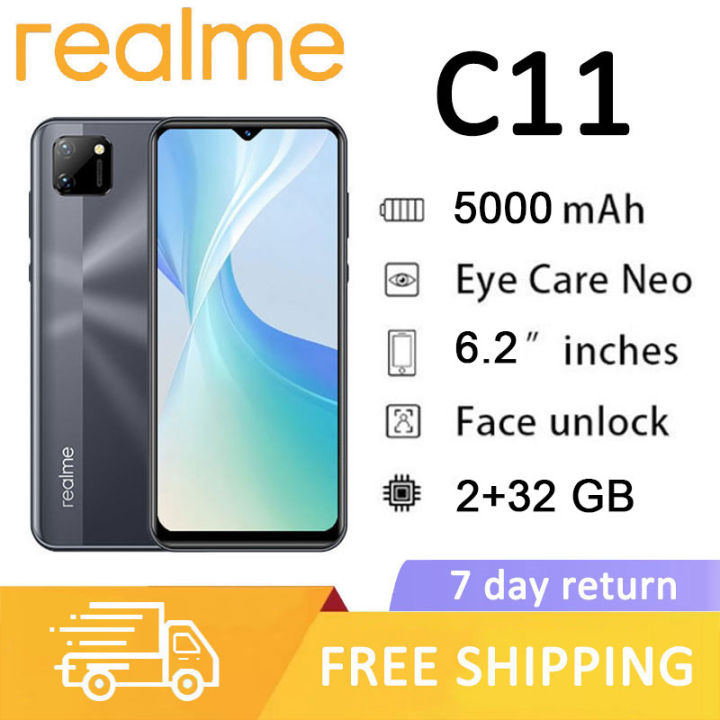 Realme C11 original Brand New Android Smartphone Mobile Phone 4+64GB ...