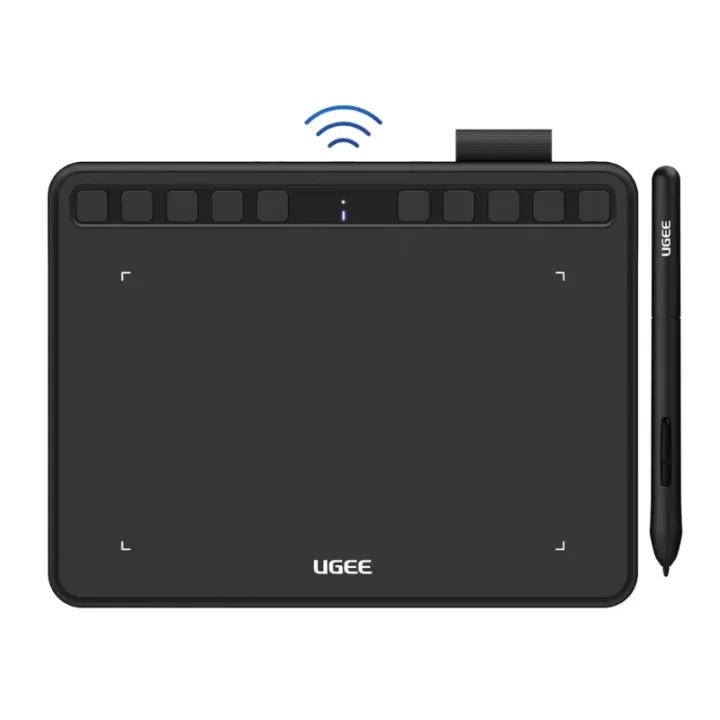 UGEE S640W Wireless Graphics Tablet 6 inch Digital Tablets Battery-free Stylus Support Android ...