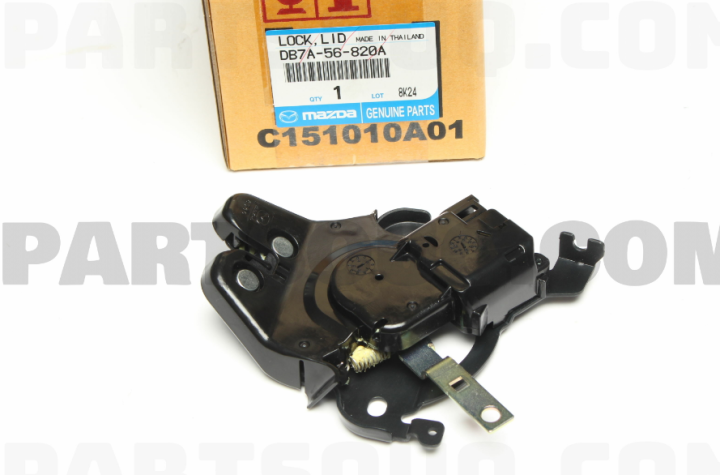 (ของแท้) DB7A56820A ล็อคฝาท้าย อะไหล่ของ มาสด้า mazda ราคาต่อ1 ชิ้น/ทัก ...