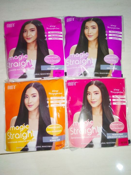 INAURA MAGIC STRAIGHT SMOOTHING KERATIN SYSTEM ALL VARIAN | Lazada ...
