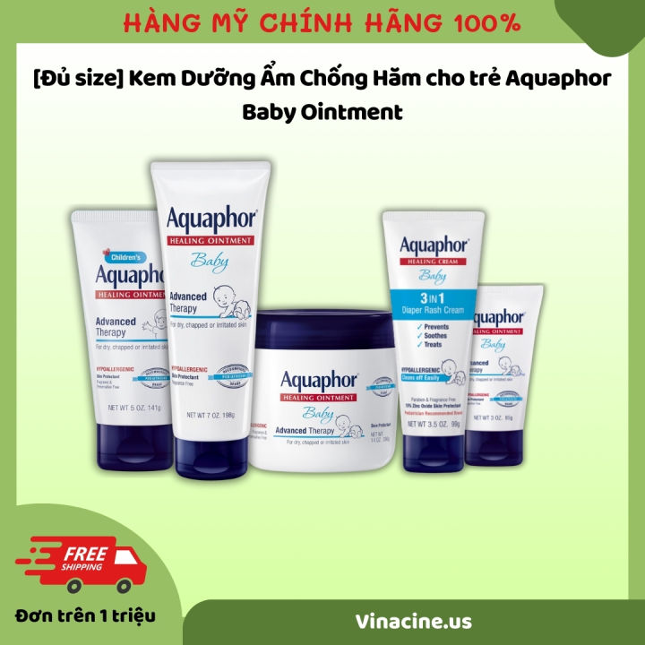 Kem Dưỡng Ẩm Đa Năng Chống Hăm cho Trẻ Aquaphor Baby Healing Ointment ...