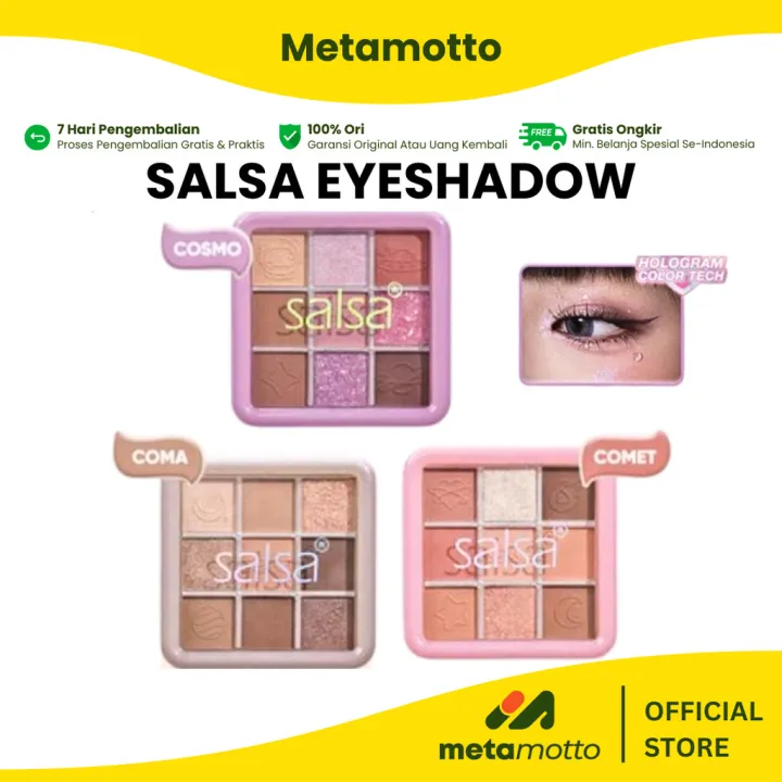 SALSA Galaxy Eyeshadow – Palette Eyeshadow | Make Up Douyin Korea ...