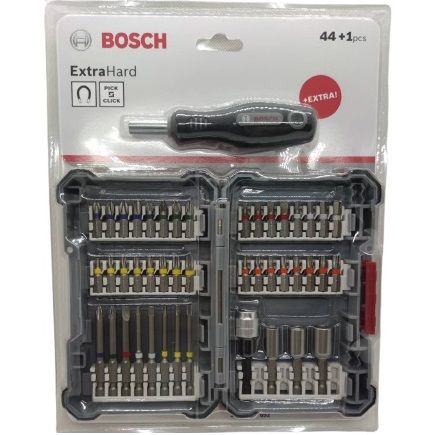 BOSCH ชุดดอกไขควง 44+1ชิ้น รุ่น 2607017692 ชุดดอกวัสดุ แข็งแรง ทนทานต่อ ...