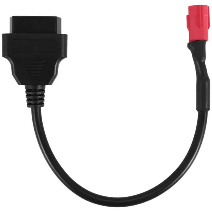 OBD Motorcycle Cable for 6 Pin Plug Cable Diagnostic Cable 6Pin to OBD2 ...