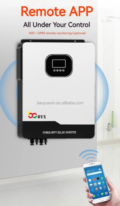 hot 3.6KVA 3.6 KW 5KVA 5KW Solar Inverter 24V 48V Solar Hybrid Inverter ...