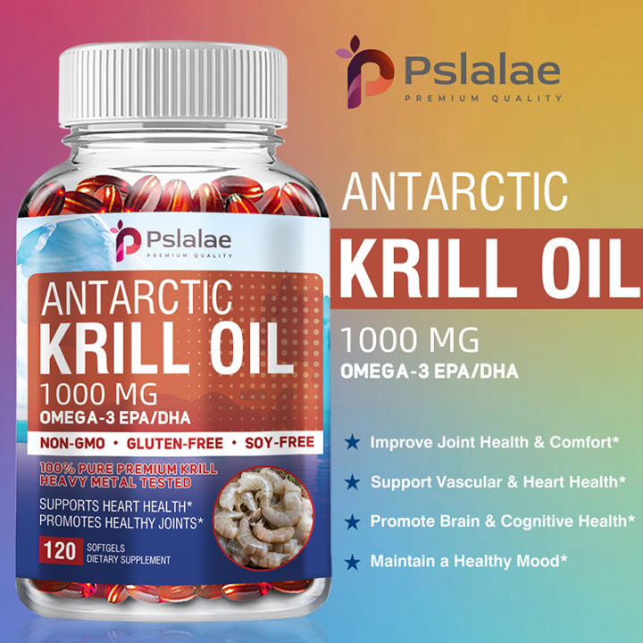 Pslalae ANTARCTIC KRILL OIL，Highly effective antioxidant，Revitalizes ...
