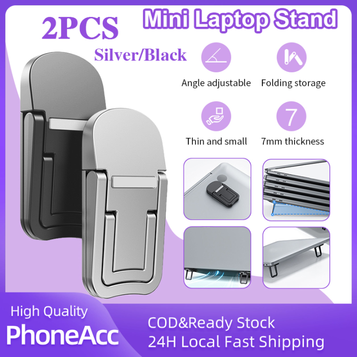 Laptop Stand Invisible Adhesive Bracket Portable and Elevated Keyboard ...