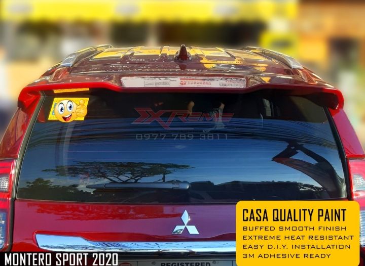 Montero Sport 2020 to 2025 Mica Red / Medium Red color Thailand Made ...