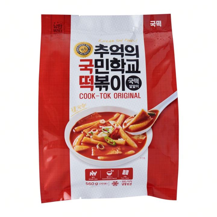 Cook-Tok Korean Spicy Rice Cake (Topokki) Original - Frozen | Lazada ...