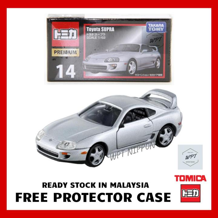TOMICA PREMIUM 14 TOYOTA SUPRA 1/62 ( Takara Tomy ) Diecast Car Toys Collectible Boy Toys for ...