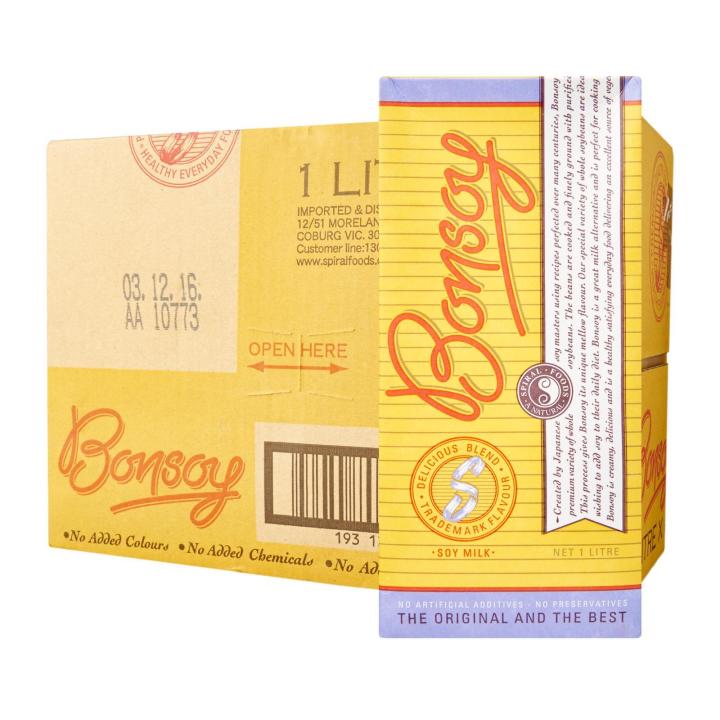Bonsoy Organic Soy Milk - Case | Lazada Singapore