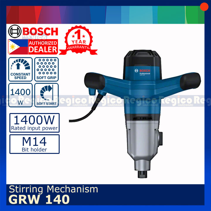 Bosch GRW 140 Portable Cement Mixer Stirring Mechanism Bosch CoC Regico ...