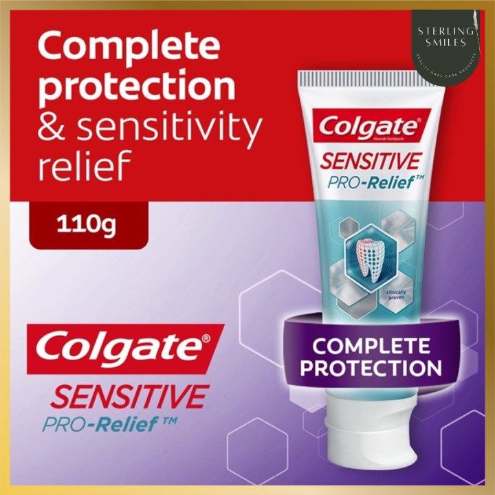Colgate Sensitive Pro Relief Complete Protection Toothpaste 110g (Exp ...