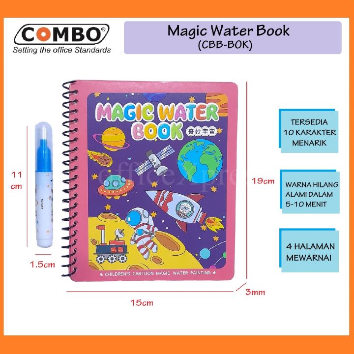 Magic Colour Book / Buku Mewarnai Ajaib / Colouring Book / Buku Gambar ...