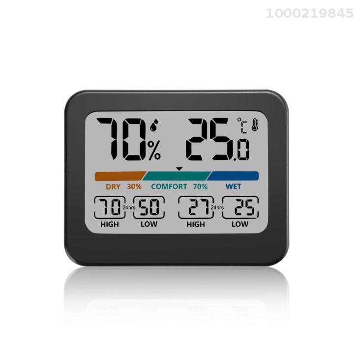 Household Large Screen Digital Display Temperature and Humidity Meter ...