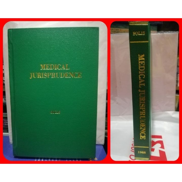 BOOKS MEDICAL JURISPRUDENCE SOLIS Brandnew | Lazada PH