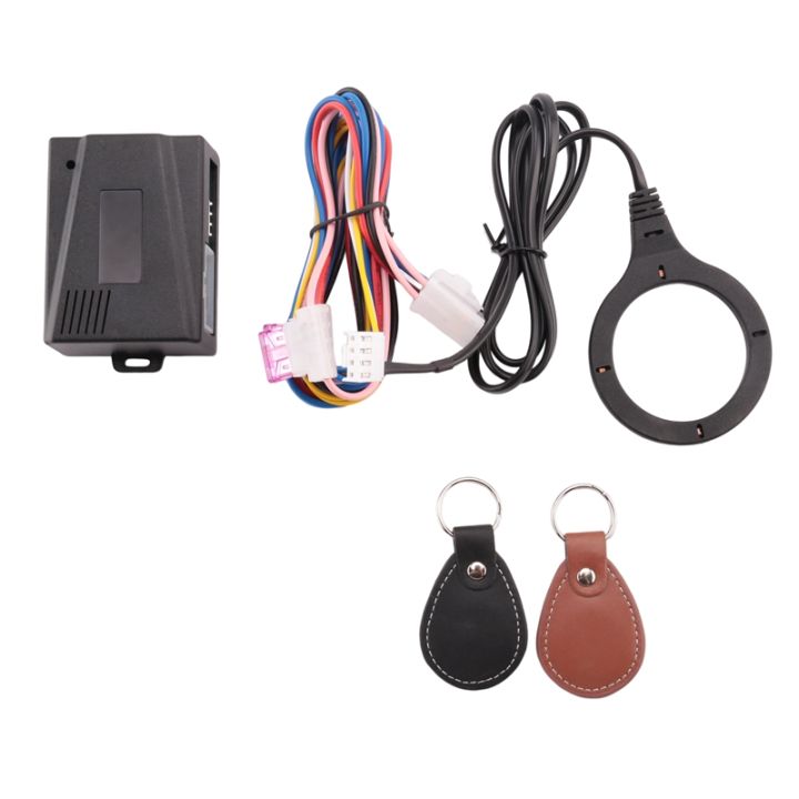 Smart Car Engine Push Start Stop Button Rfid Lock Ignition Keyless ...