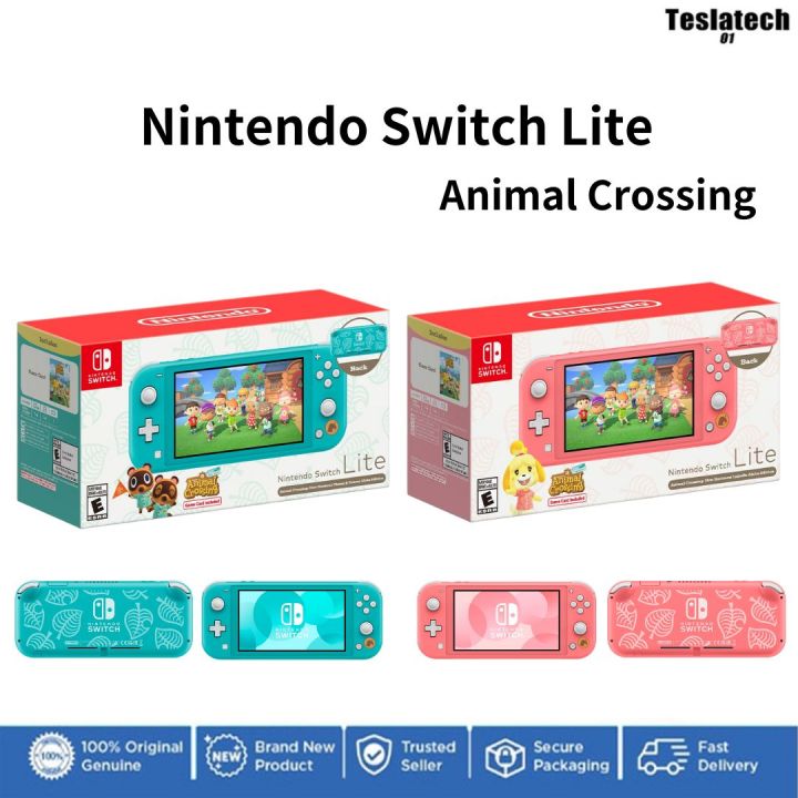 (Ready stock) New Nintendo Switch Lite Console - Animal Crossing New ...
