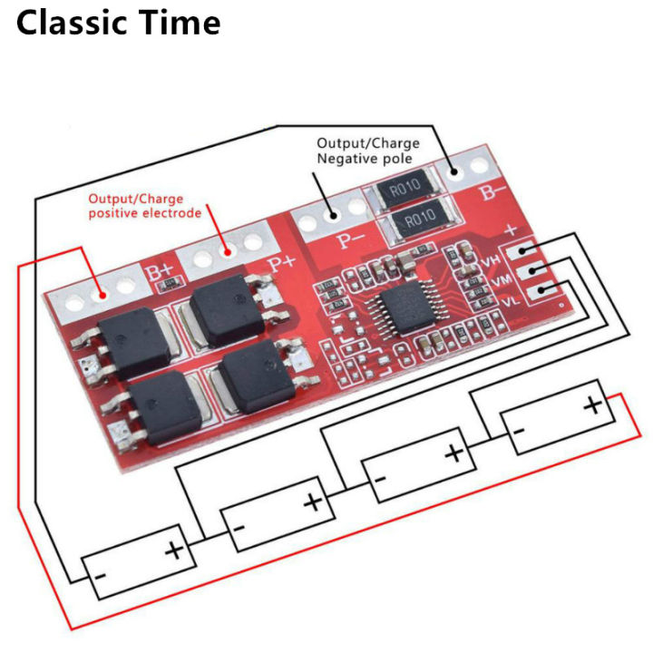 4S 30A High Current Li-ion Lithium Battery 18650 Charger Protection Board 14.4V 14.8V 16.8V BMS ...