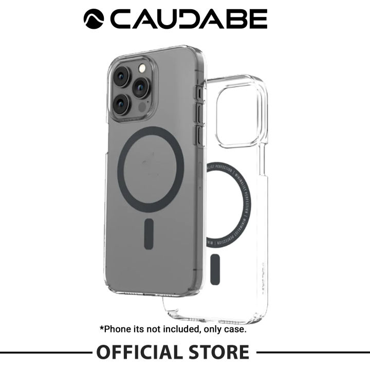 Caudabe Lucid Clear for iPhone 14 Pro Max - Magsafe Compatible ...