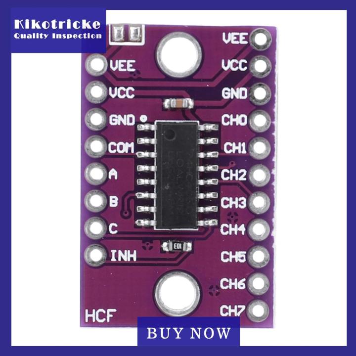 74HC4051 CD4051 Single 8-Channel Analog Multiplexer Selector Module Multiplexers Distributor ...
