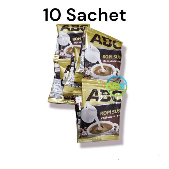 Kopi ABC SUSU MOCCA GULA AREN 3in1 MOCHA 10 sachet 30gr / 1 Renceng ...