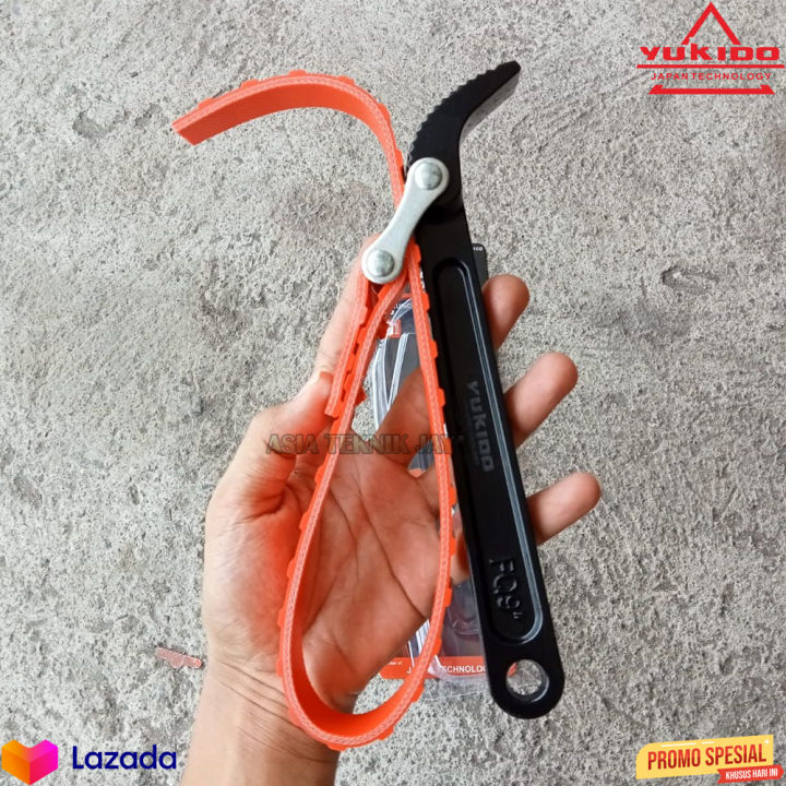 NEW KUNCI FILTER OLI 10 IN BELT OIL FILTER WRENCH ALAT PASANG FILTER ...