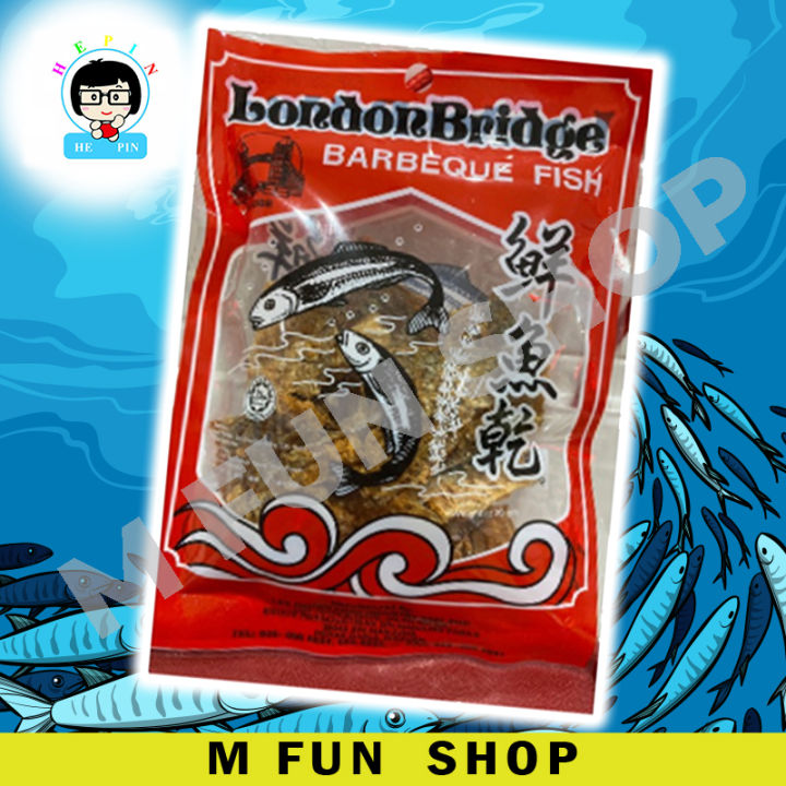 *Ready Stock* Halal London Bridge Barbeque Fish Crispy Snack 30g from ...