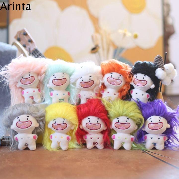 ARINTA ไม่มีเสื้อผ้า ตุ๊กตาผ้าฝ้ายฟันหายไป สไตล์พวงกุญแจ ฟันที่หายไป ...