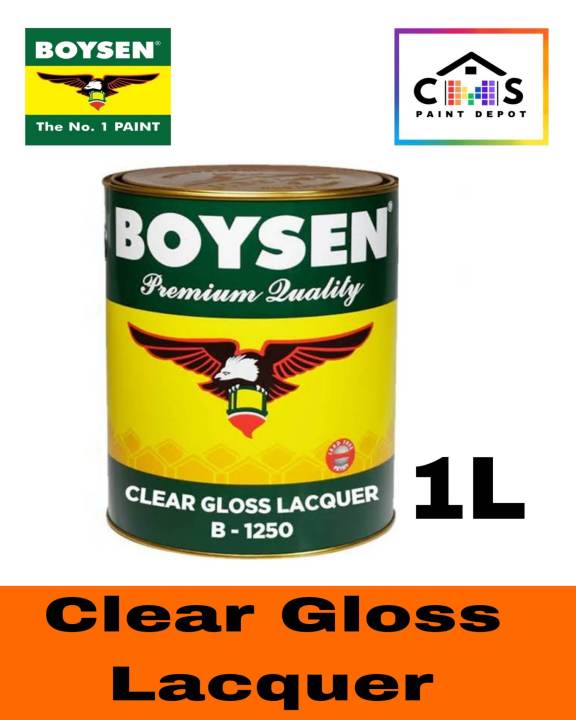 Boysen Clear Lacquer Gloss | Lazada PH