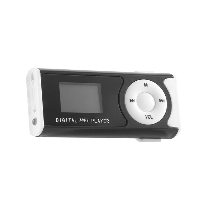 MINI USB clip player MP3 player LCD screen 16GB mini SD TF card ...