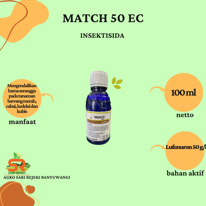MATCH 50EC 100ML INSEKTISIDA LUFENURON | Lazada Indonesia