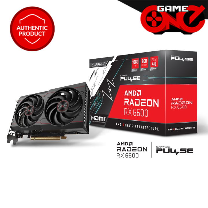 Sapphire Pulse AMD Radeon™ RX 6600 8GB DDR6 Graphics Card | Lazada PH