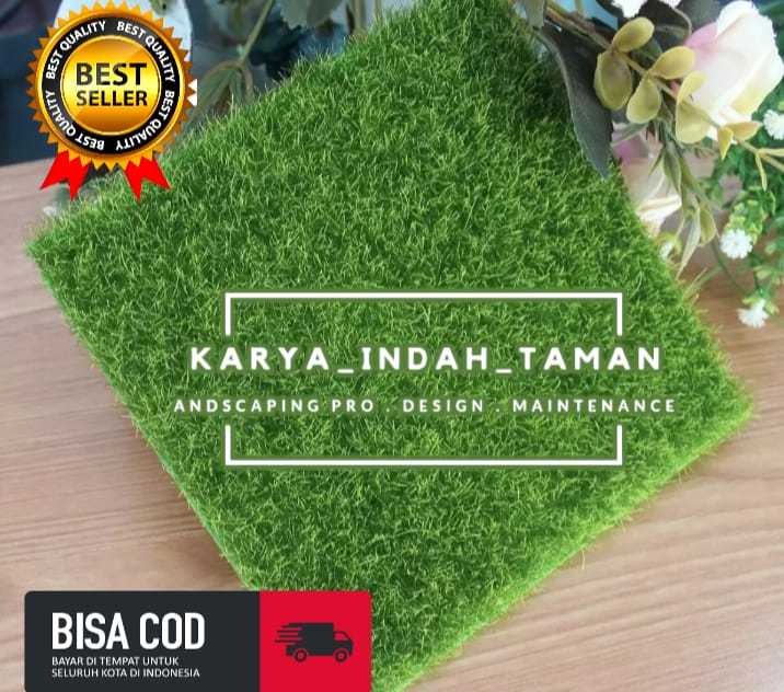 Rumput sintetis swiss ukuran 50x50cm - Rumput Sintetis untuk alas ...