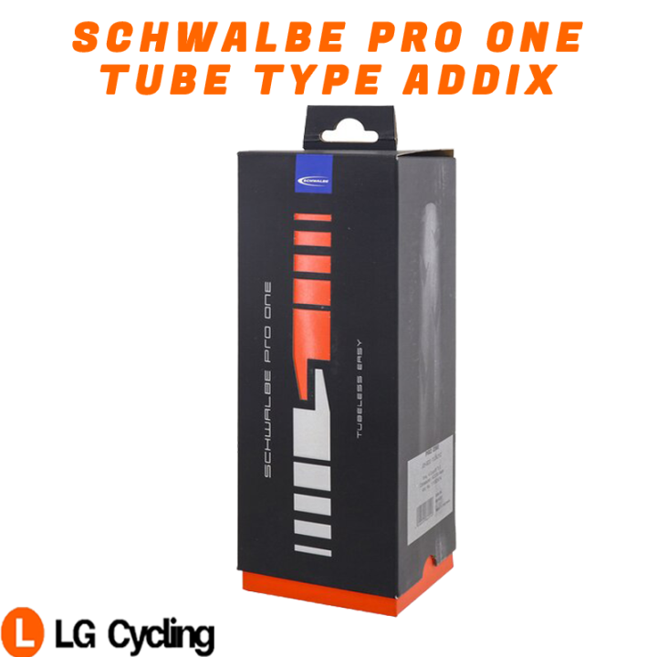 Schwalbe Pro One Tube Type Addix Race Folding Tyre Black 700x23C/25C V ...