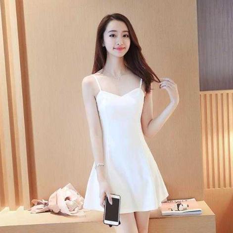 Cocoepps 2020 Đầm Cổ Yếm Gợi Cảm A-line Mùa Hè Câu Lạc Bộ Đêm Mới Của Phụ Nữ Thân Hình Mảnh Mai ...