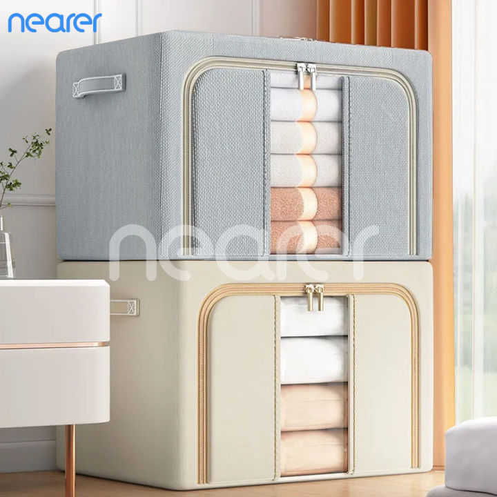 NEARER Folding storage box quilt storage box clothes storage box ...