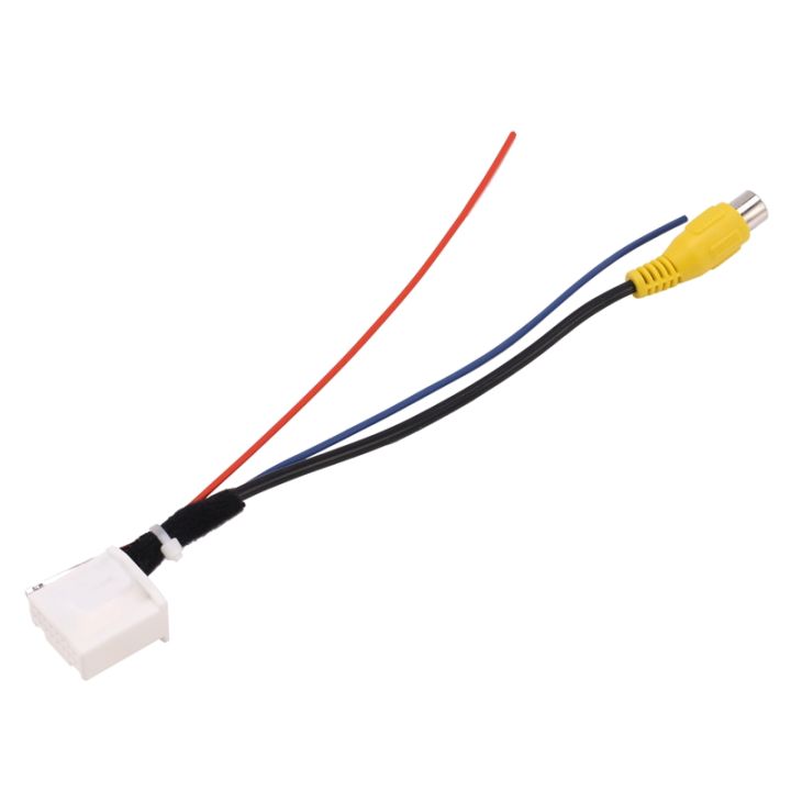 [In stock][Free shipping]16 Pin Car Rear View Camera Adapter Cable ...