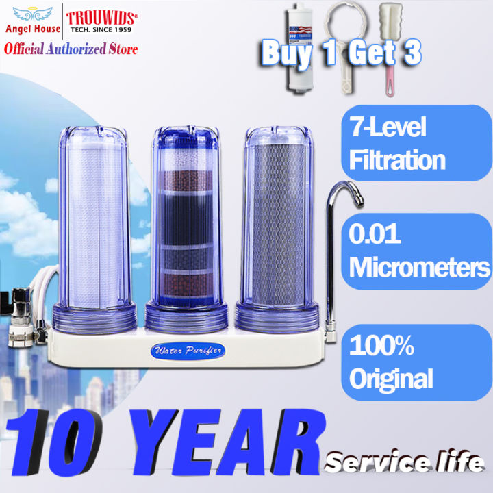 3-Stage Ceramic Ultrafiltration Water Purifier 3in1 Water Purifier ...