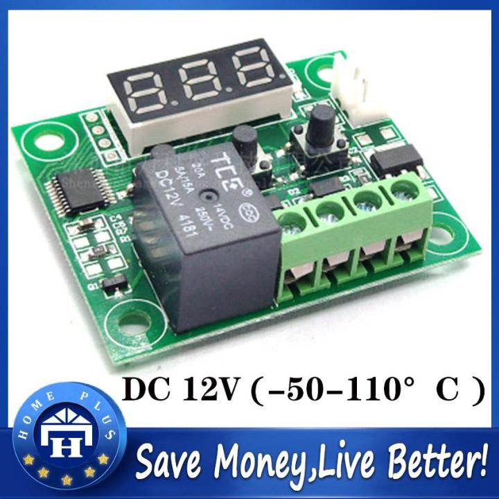 【Local Delivery】 W1209 12V Mini Thermostat Temperature Controller ...