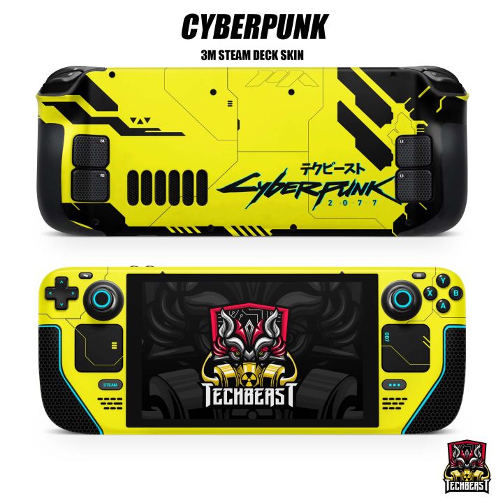 3M Cyberpunk Steam Deck Skin Wrap Vinyl Techbeast | Lazada PH